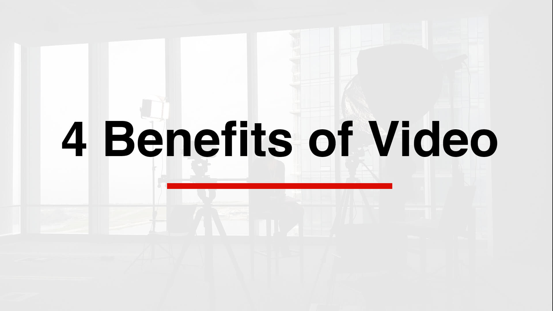 4 Benefits of Video | Lapse Productions